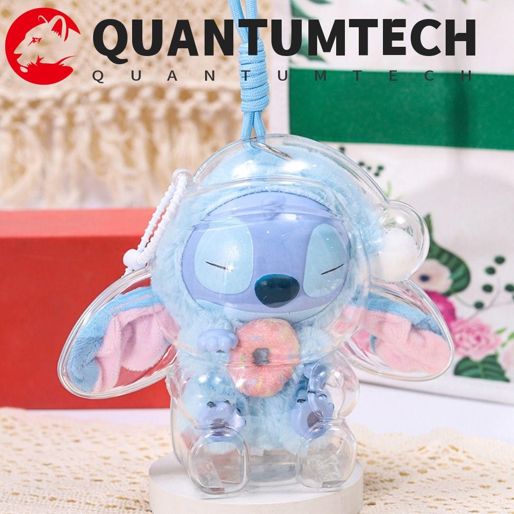 QUANTUMTECH Stitch เคสป้องกัน, Eat Something Before Sleep Serie กันน้ํา Stitch Doll Storage Bag ...