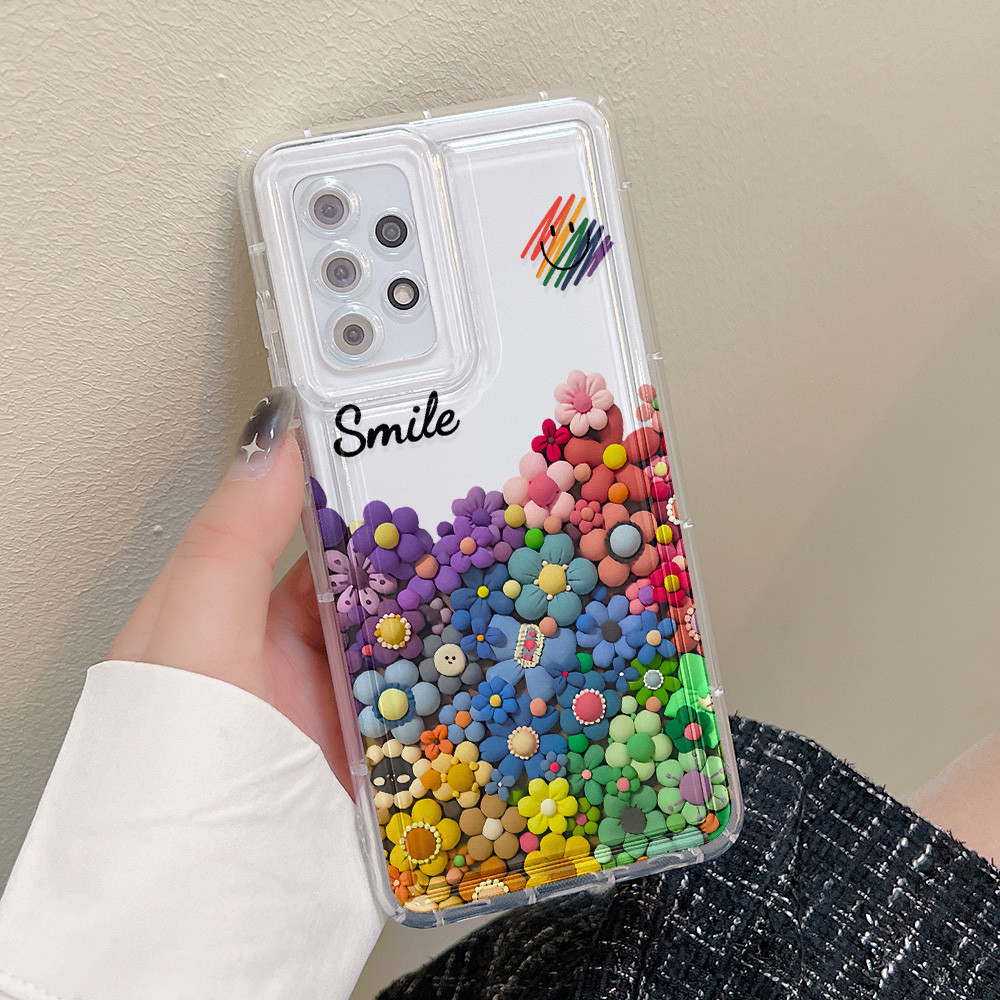 เคสใสน่ารัก for Samsung A56 A36 A06 A16 A26 A55 A54 S25 Ultra A05S A35 A15 A22A53 S24 Ultra S24 ...