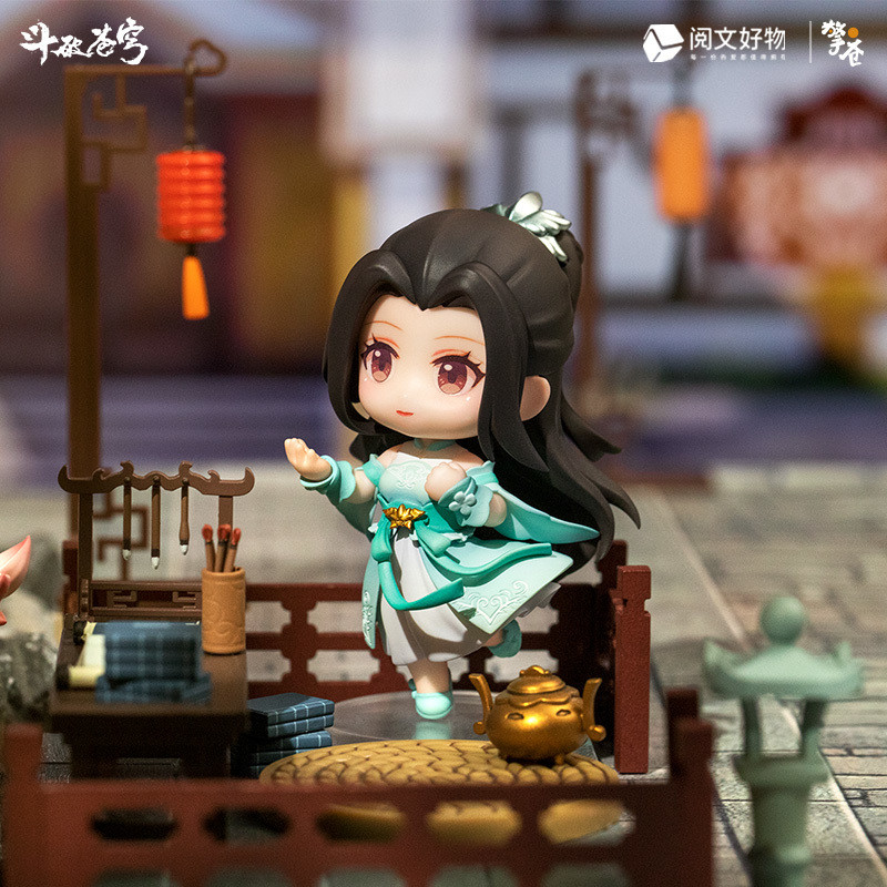 ตุ๊กตาฟิกเกอร์อนิเมะรุ่น Q ของ Qing Cang Dou Po Cang Qiong Xiao Xun'er ...