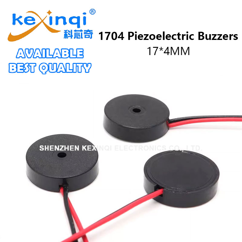 (5 ชิ้น) 1704 Piezoelectric Buzzers 17*4 มม.AC 4000Hz Mini Passive ...
