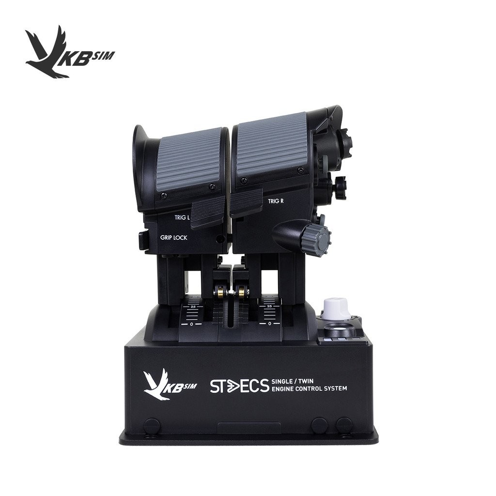 โมดูลค็อกพิต Aviation Brother VKB Dual Throttle STECS Mini MK2 DCS F18 ...