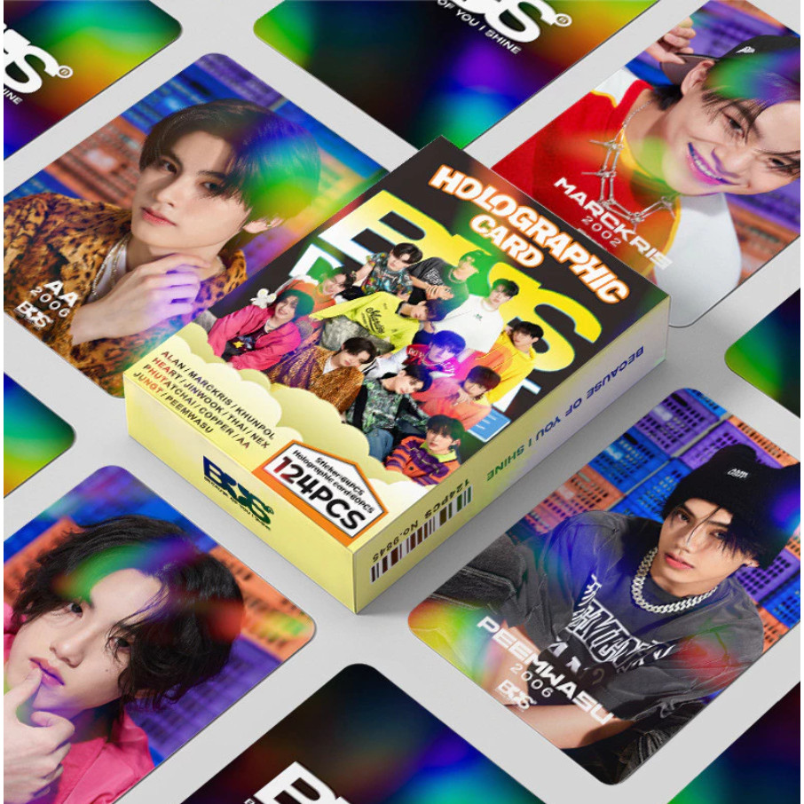 การ์ด วง BUS Photocards Because of You I Shine Laser Hologram Lomo Card ...
