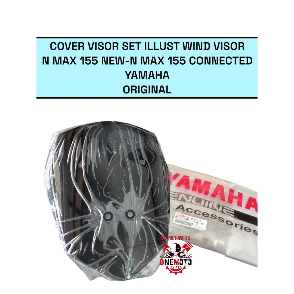 ชุดฝาครอบกระบังหน้า ILLUST WIND VISOR N MAX 155 NEW N MAX 155 CONNETED YAMAHA B6H-F61AA-00 ...