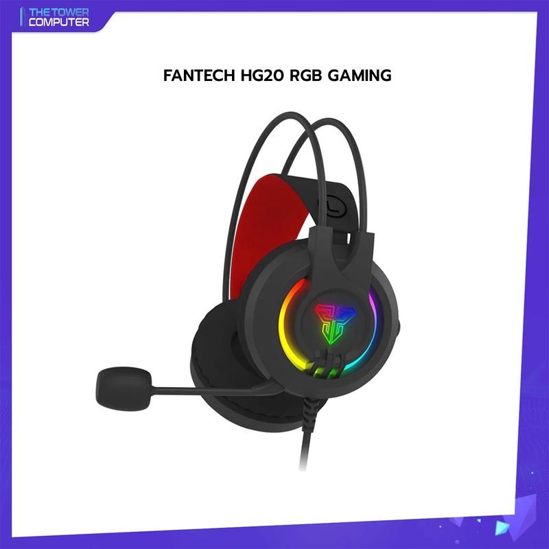 FANTECH HEADSET (7.1) FANTECH HG20 RGB GAMING | Shopee Thailand