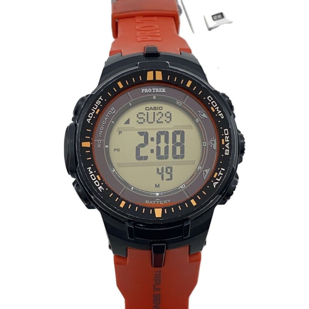 Casio Mens Watch Solar · PROTREK Digital Rubber ORN ส่งตรงจากญี่ปุ่น ...