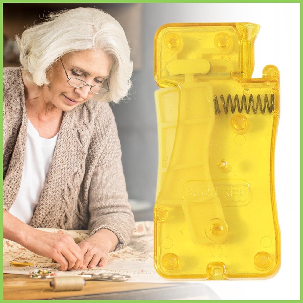 เข็ม Threading Tool Drawstring Threaders Easy Hand เย็บ Threader แบบ ...