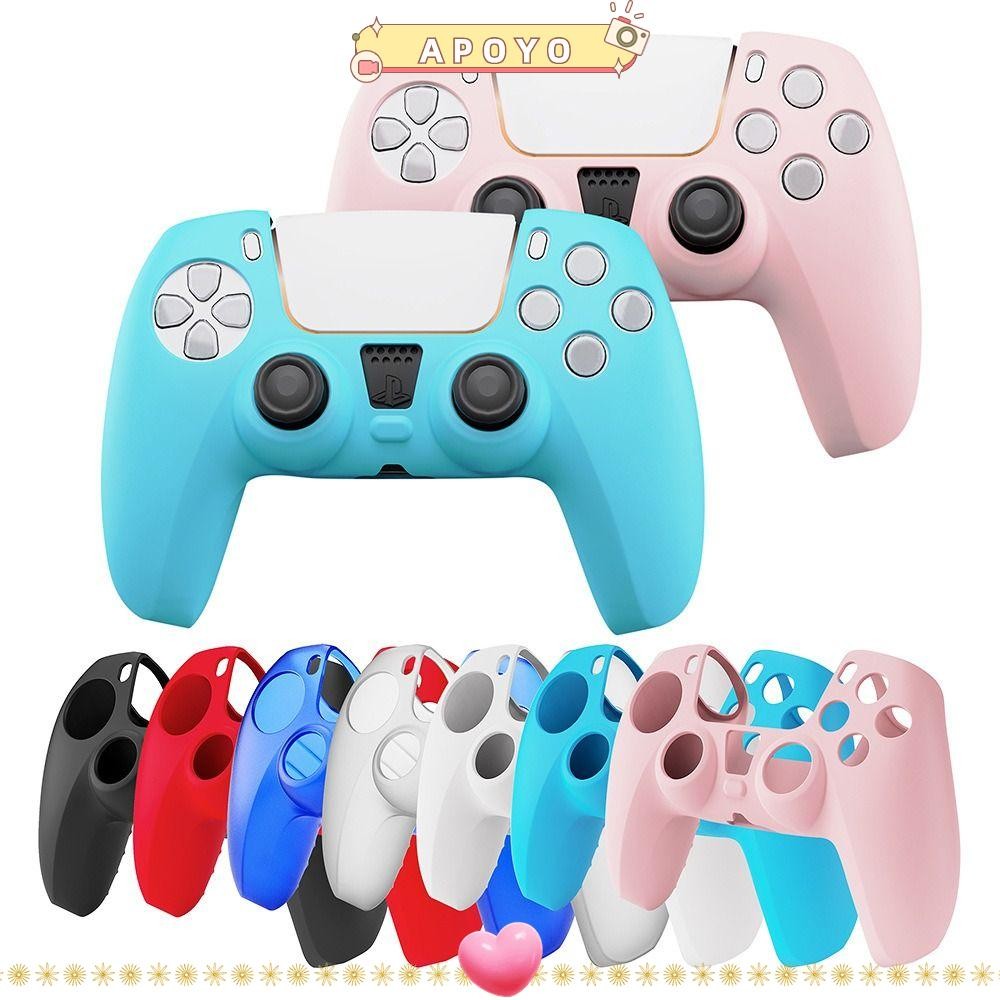 APOYO สําหรับ PS5 Controller Skin, ซิลิโคน Ergonomic Gamepad , Professional Ultra Thin Soft Anti ...