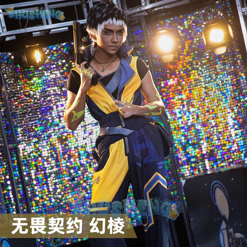 เกม Waylay VALORANT คอสเพลย์เครื่องแต่งกาย Jumpsuit กระเป๋าเป้สะพายหลัง ...