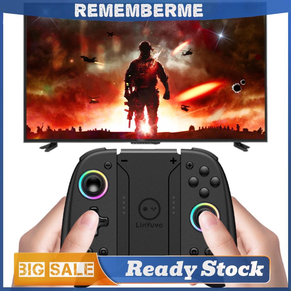 คอนโทรลเลอร์เกมไร้สายการสั่นสะเทือนคู่/6แกน Gyro/Turbo สําหรับสวิตช์ ...