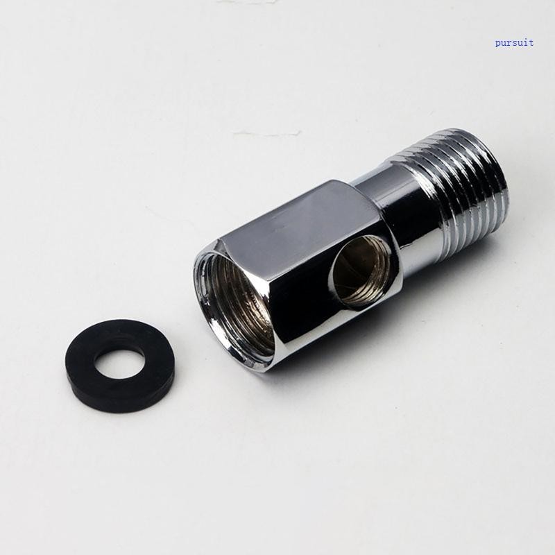 SUIT* 2 ชิ้น Water Inlet Tees 1 2 นิ้ว 1 4 นิ้ว 3-Way Adapter Tap ...