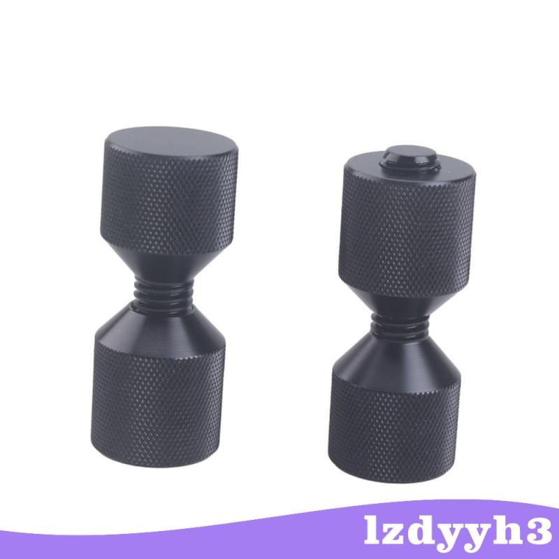 [Lzdyyh3] 2 ชิ้น 1-1/8" ชุดขาจัดตําแหน่งหน้าแปลนสองรูพินจัดตําแหน่งหน้าแปลนพร้อมอะโนไดซ์ออกไซด์ ...