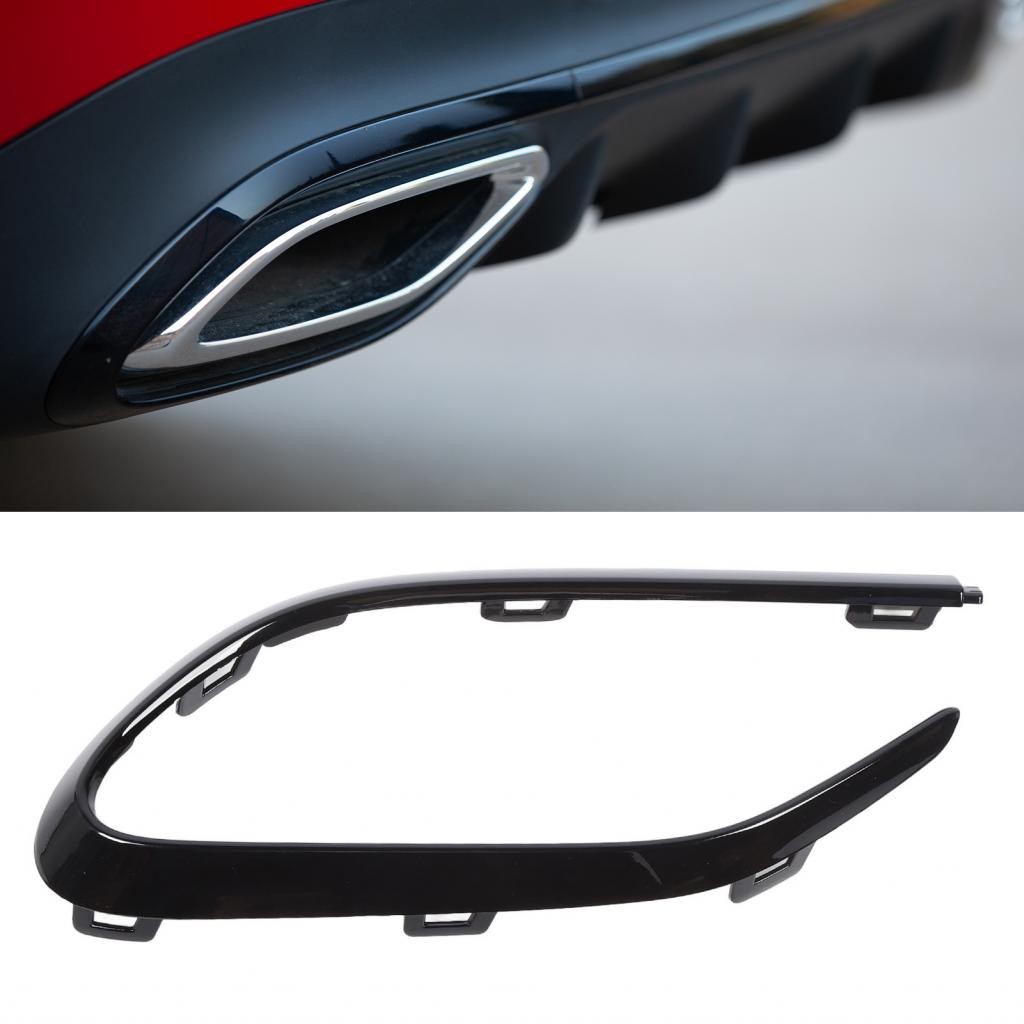 ท่อไอเสียฝาครอบปลายท่อกันชนด้านหลังท่อไอเสีย Strip Trim ทนทานป้องกันรอย ...