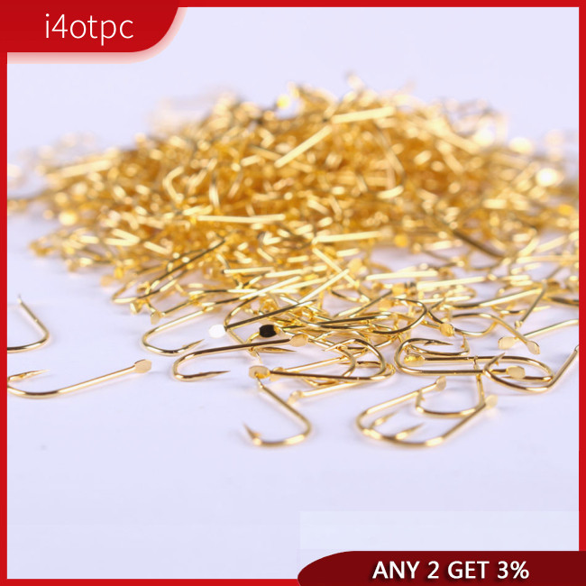 I4otpc 30 ชิ้น/เซ็ตตะขอตกปลาเหล็กคาร์บอนสูง Barbed ปลาตะขออุปกรณ์ตกปลาอุปกรณ์เสริม | Shopee Thailand