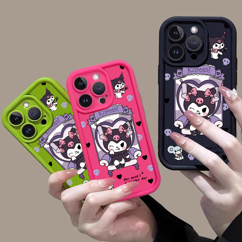 กรณีrealme C63 C65 C61 13 PRO PLUS 5G 12X 5G 12 PRO + 5G GT 6T 6 5G Y68Y KuromiหรูหราMacaronสี ...