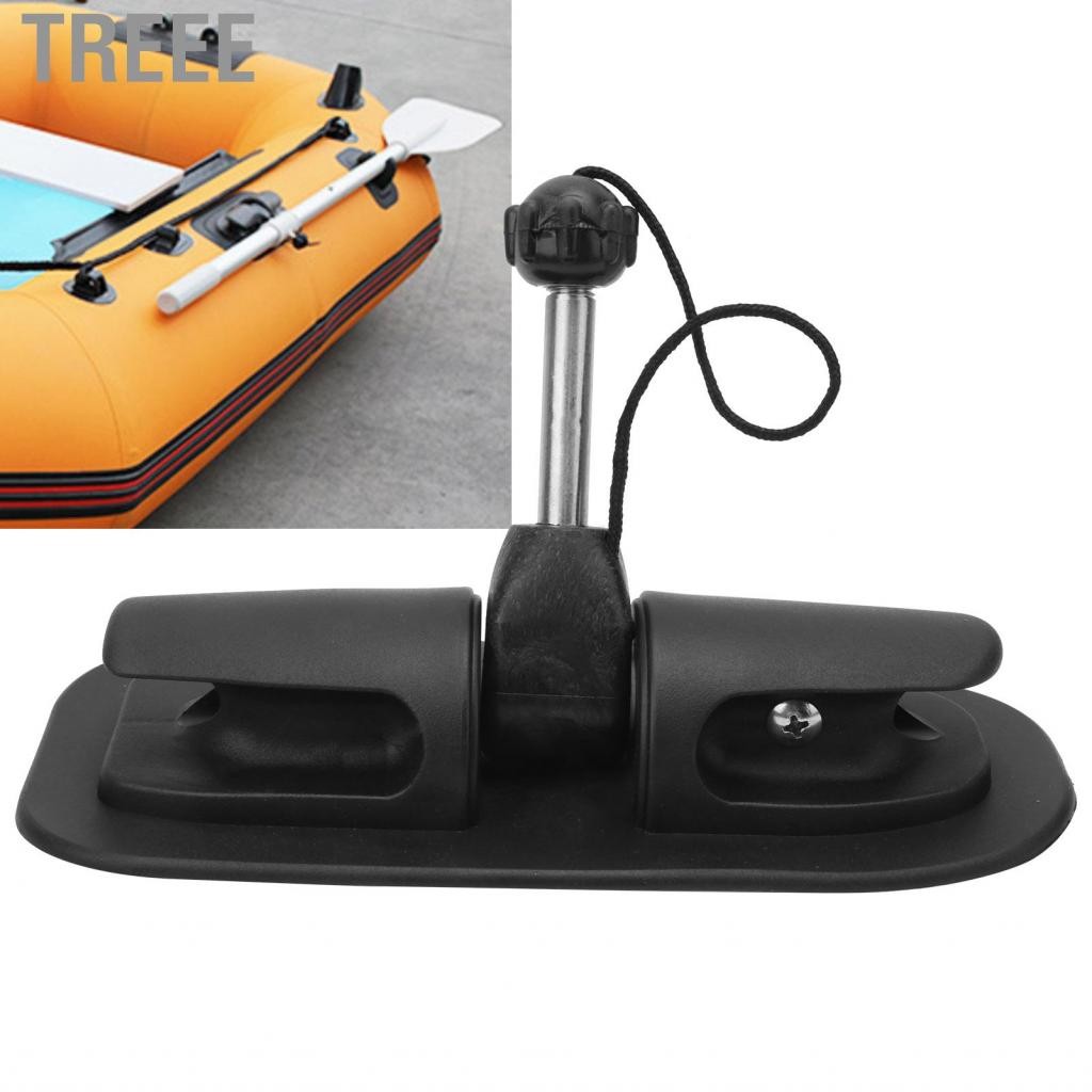 Treee 10mm Inflatable เรือ เรือคายัค Oar ล็อค Patch Paddle Mount ผู้ถือ ...