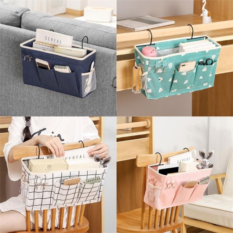 Yao Spacious กระเป๋าแขวนข้างเตียง Dorm Room Storage Solution ที่วาง ...