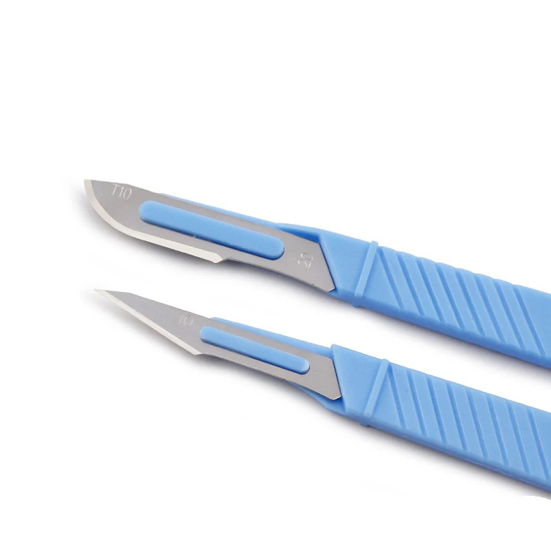 Sterile Plastic Handle Scalpel Cosmetic Plastic Tools Disposable ...