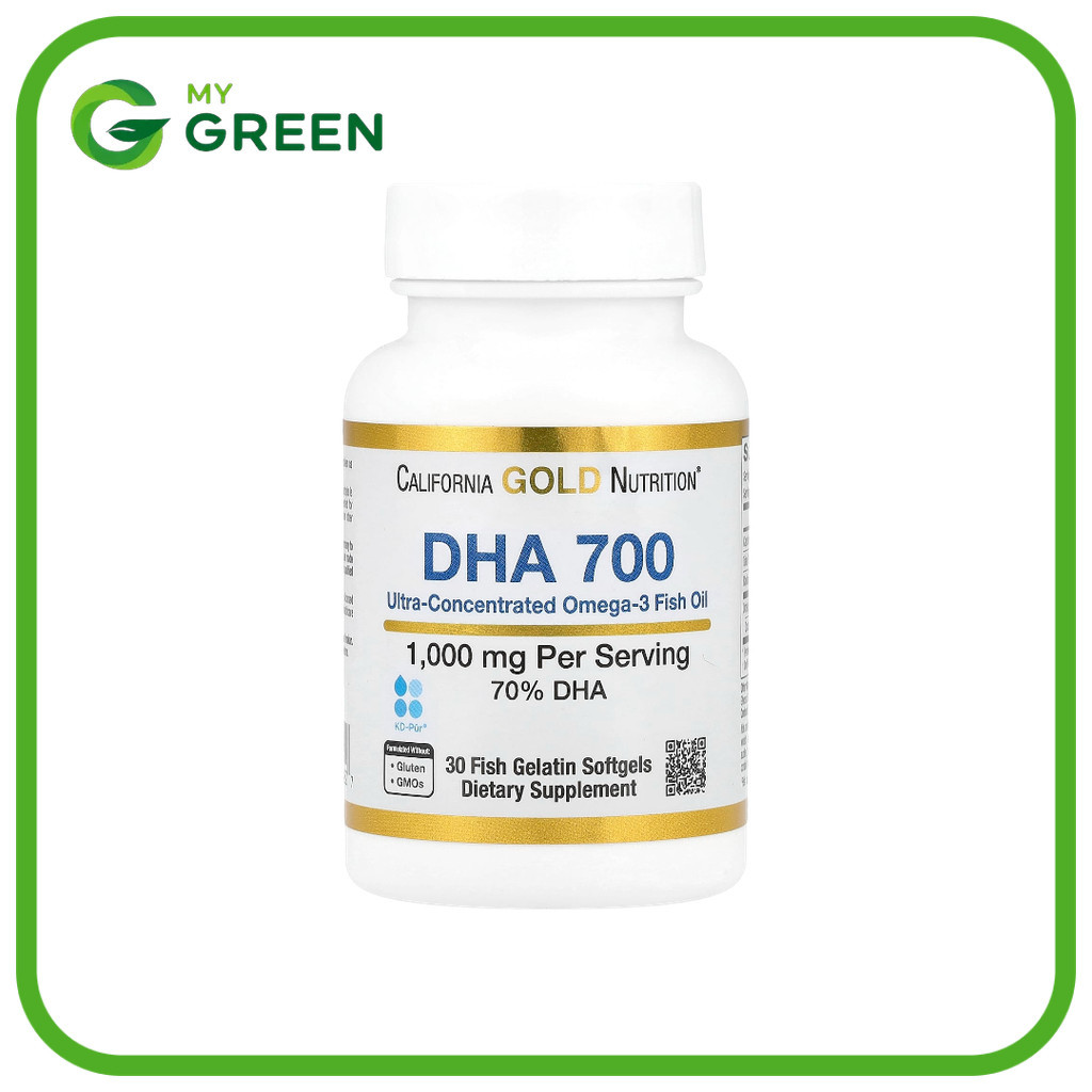 california Gold Nutrition DHA 700 EXP 02 / 2027 สติ๊กเกอร์แบบเก่ามีตำหนิเล็กๆ | Shopee Thailand