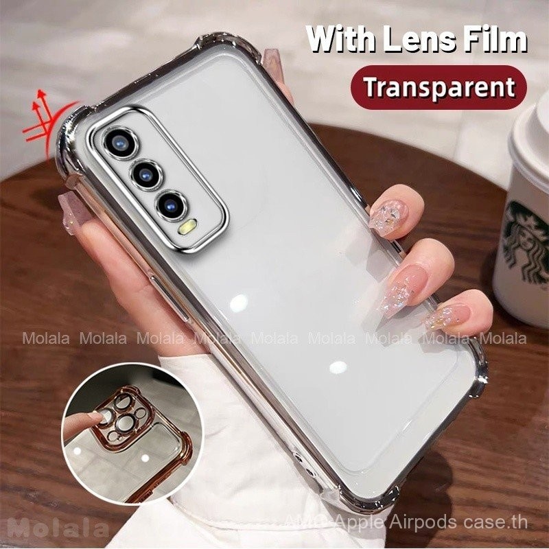 สำหรับ VIVO V2029 V2026 V2027 V2038 V2043 V2042 V2048ปลอกอ่อนโปร่งใสสี่ ...