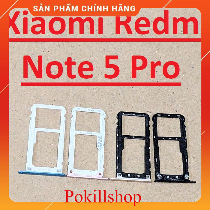 ถาดใส่ซิม Xiaomi Redmi Note 5 Pro ถาดการ์ดหน่วยความจําทดแทนราคาถูก ...