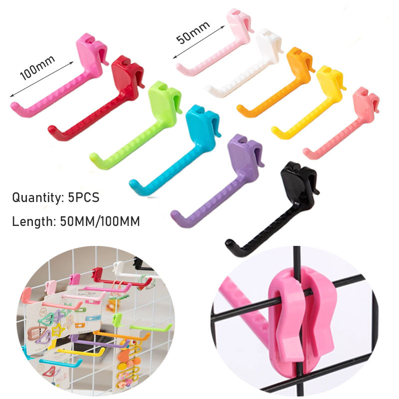 Mesh Sheet Non Perforated Double Claw Plastic Hook Home Supermarket ...