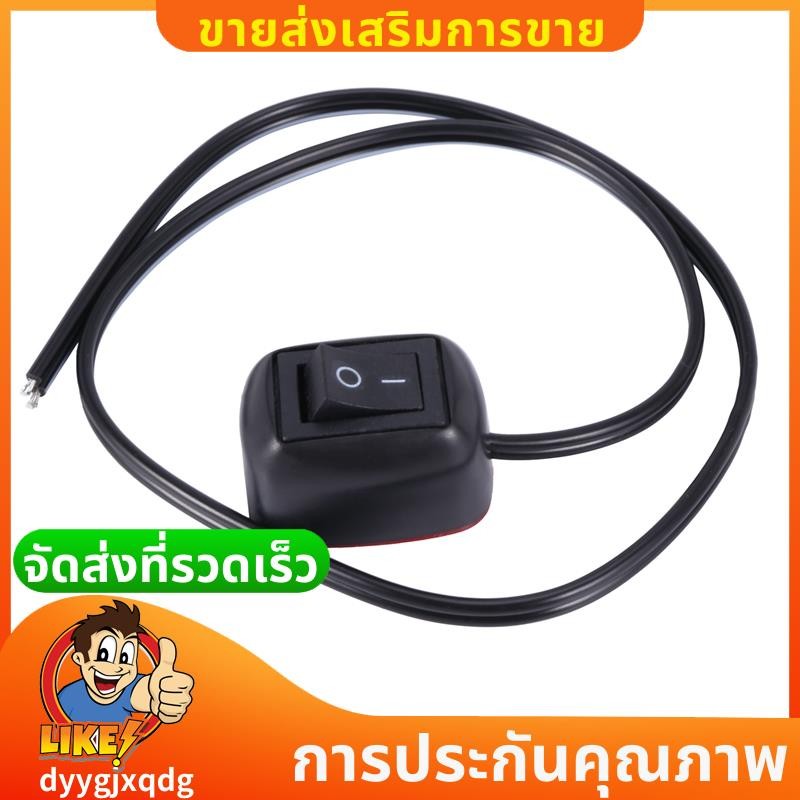 รถ DIY สวิทช์น้ําหยดรูปร่างปุ่มสวิทช์ OFF/ON DC 12V สําหรับไฟตัดหมอก, DRL, LED Light Bar, ฯลฯ ...