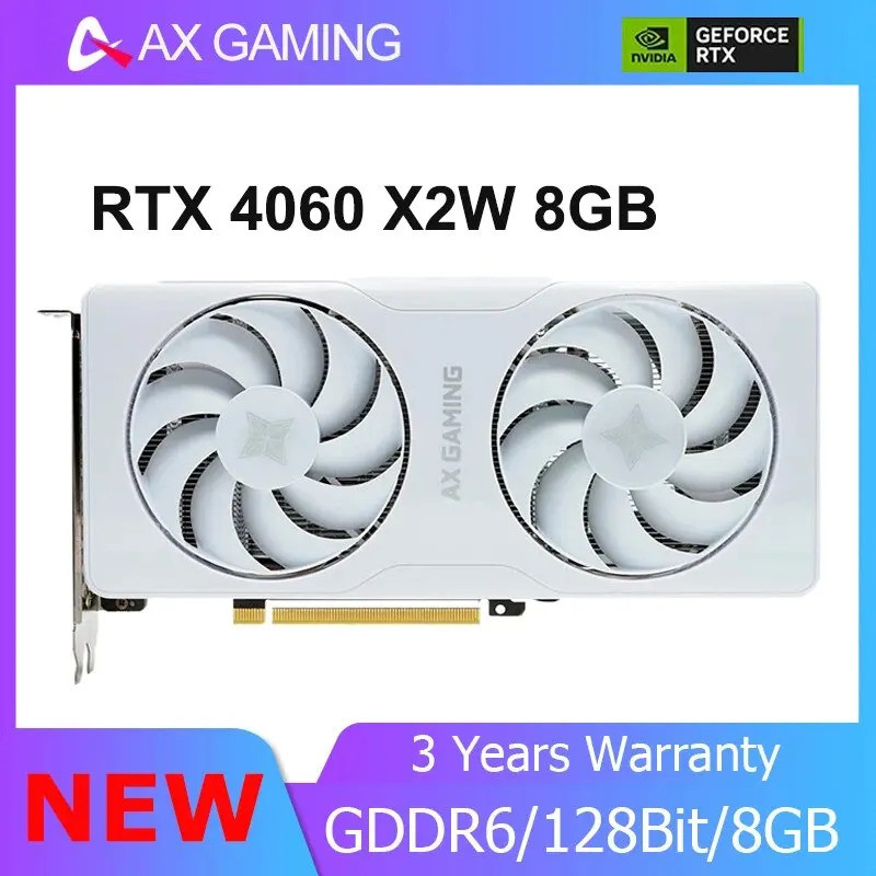 AX-Power จาก INNO3D การ์ดกราฟิก GeForce RTX 4060 8GB X2W GDDR6 128Bit ...