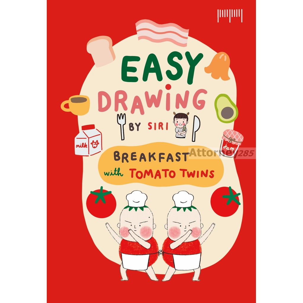 EASY DRAWING BY SIRI ตอน Breakfast with TOMATO TWINS | Shopee Thailand