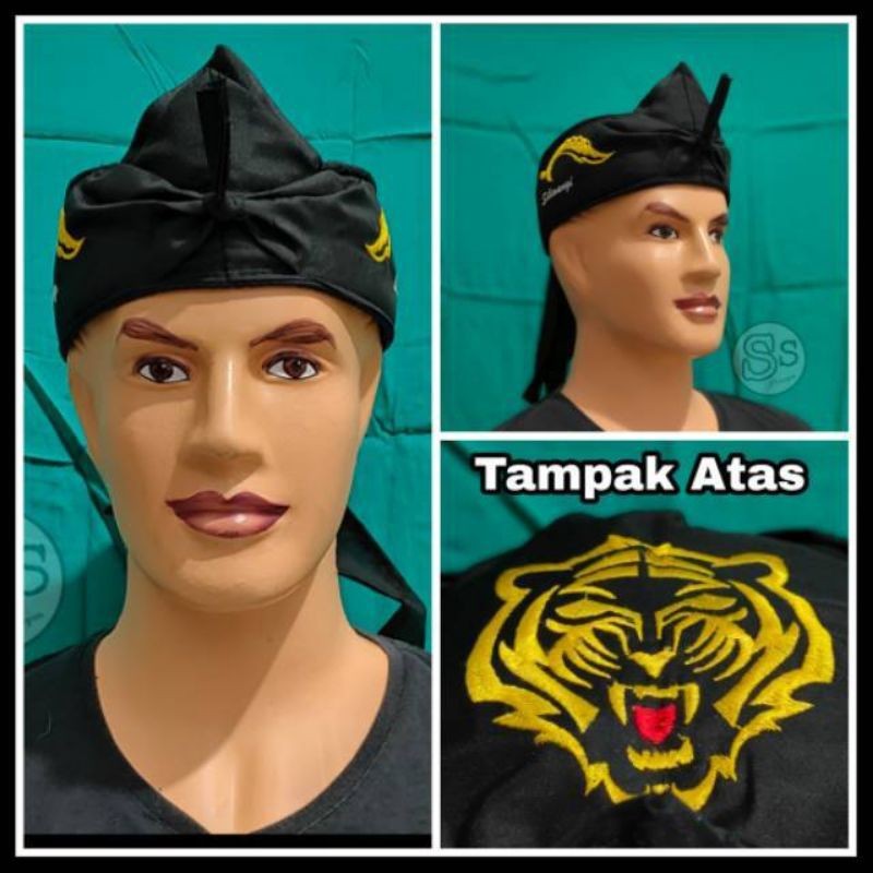 HEADBAND BALANGKON BELANGKON TOTOPONG BROIDERED MOTIF KUJAANG MACAN ...