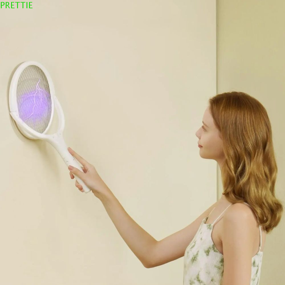 PRETTIE ไม้ตียุงไฟฟ้า ปรับมุมด้วย Telescopic Rod Fly Swatter, Bug ...