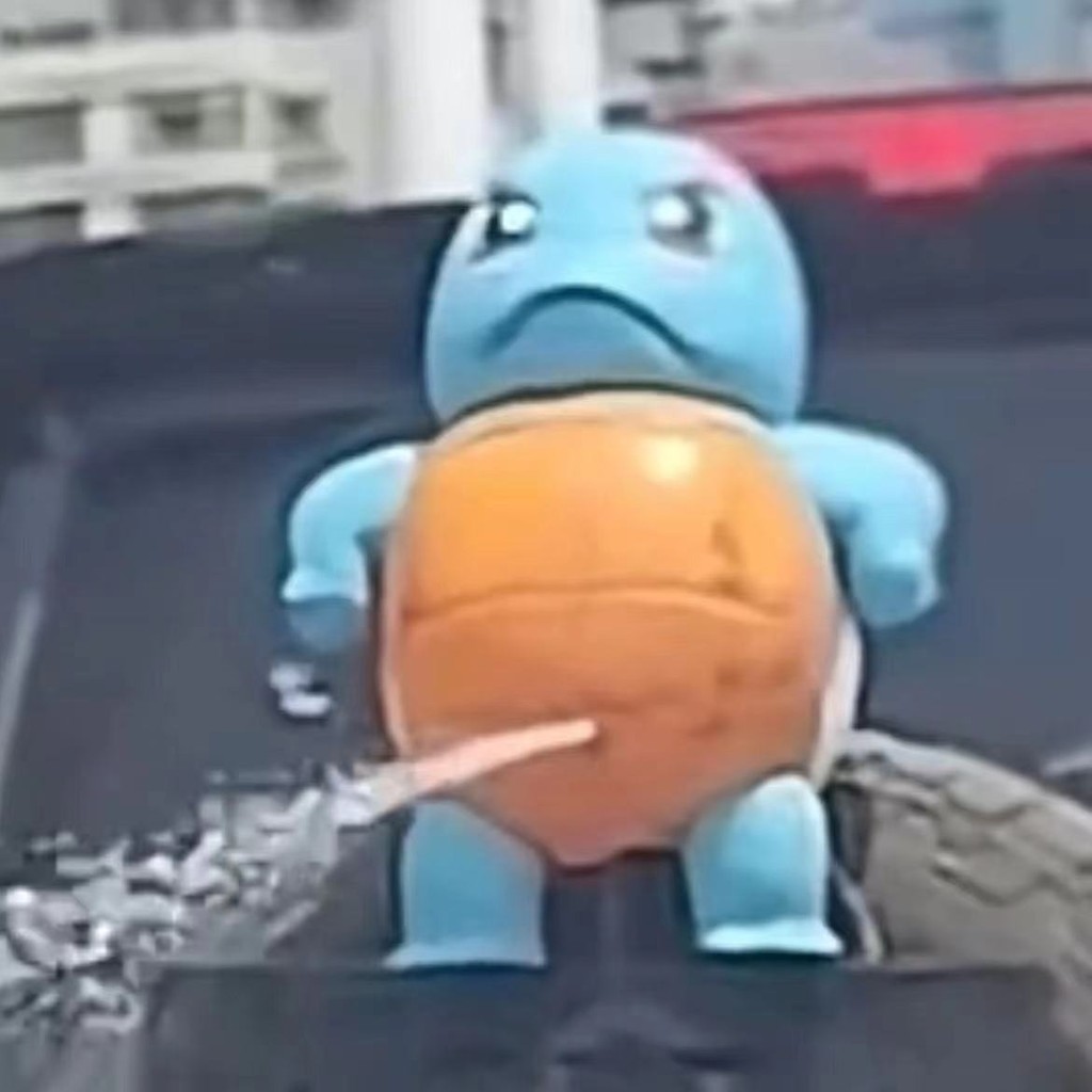 Jenny The Water-Spraying Jenny Turtle Car จี้ภายนอก The Pokémon with ...
