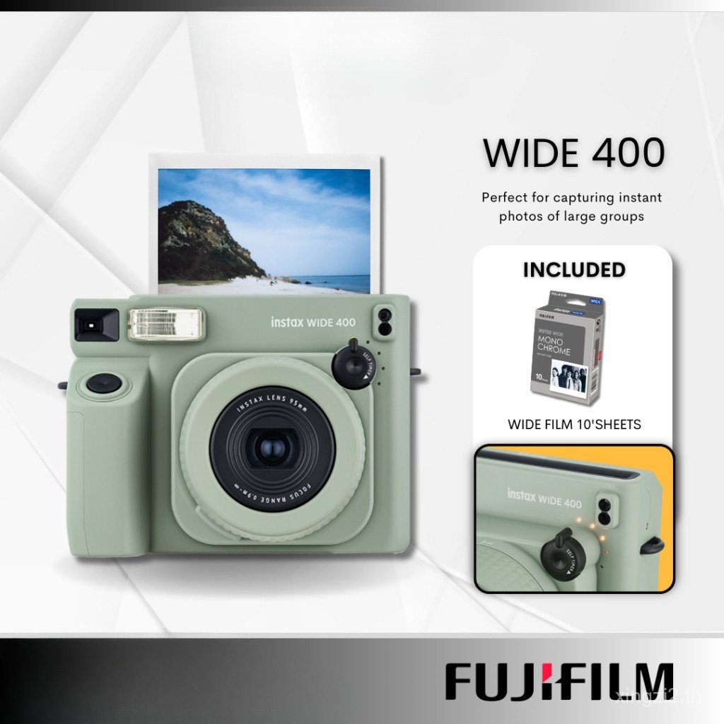 กล้อง Fujifilm Instax WIDE 400 & Wide 300 | Shopee Thailand