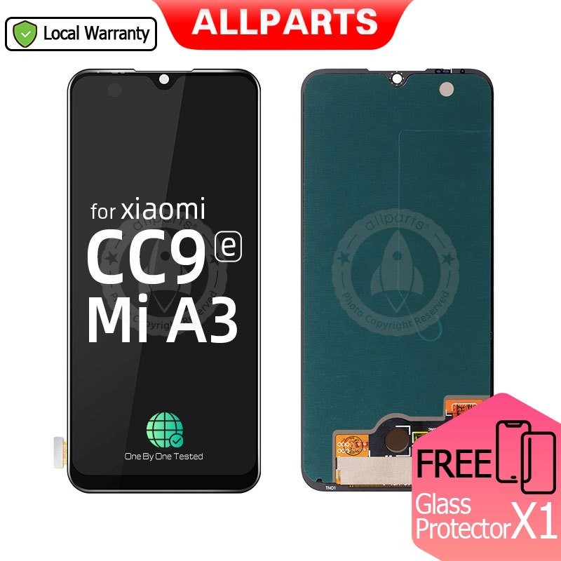 Display จอ ทัช สำหรับ XIAOMI Mi A3 CC9E LCD หน้าจอ พร้อมทัชสกรีน | Shopee Thailand