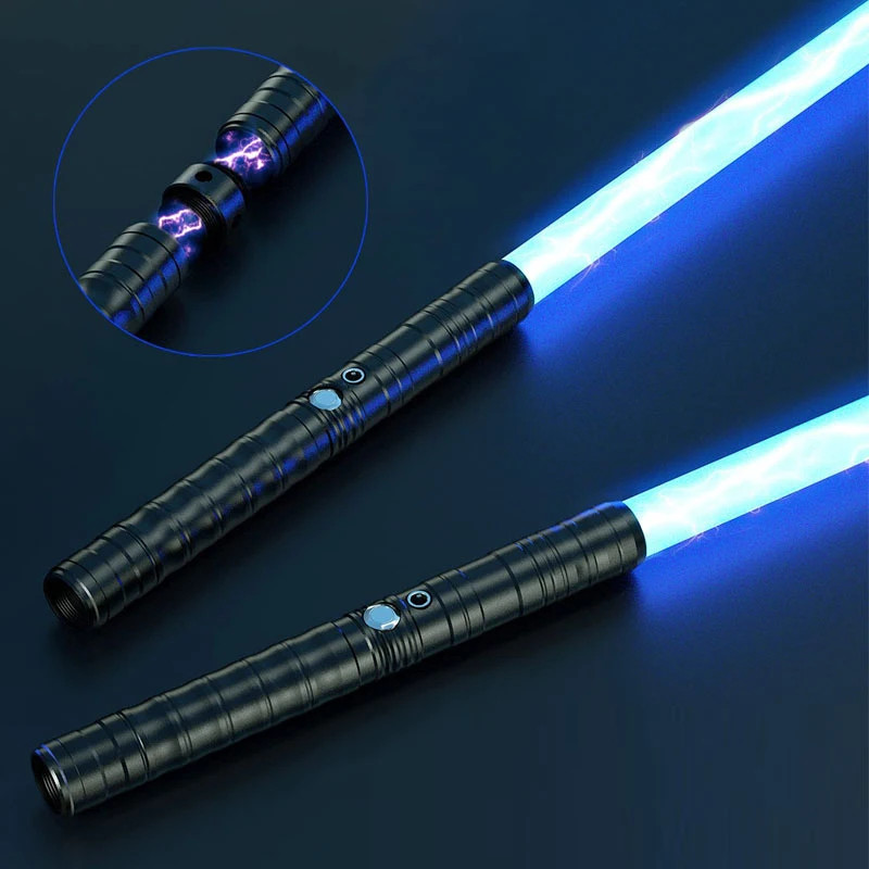 Lightsaber RGB 7 สีโลหะ Handle Double-edge เปลี่ยน Heavy Dueling เสียง ...