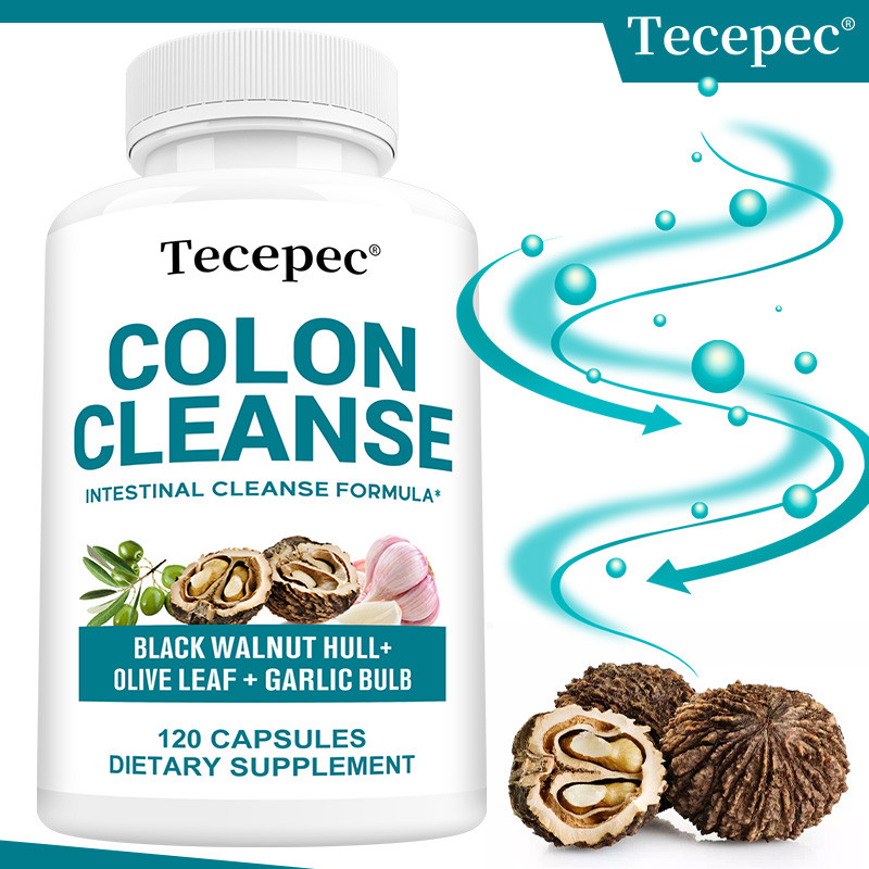 Clean COLON CLEANSE FORMULA - WITH BLACK WALNUT HULL + OLIVE LEAF ...