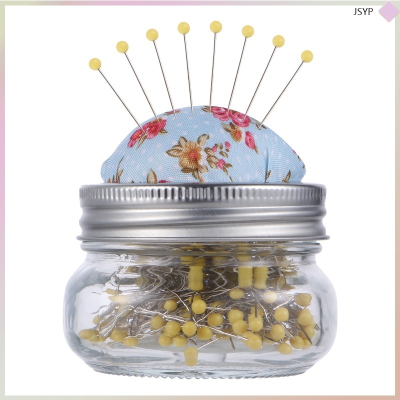 เย็บ Pin Cushion Kit Pack ขวดแก้ว Quilting ภาชนะบรรจุขวด junshaoyipin ...
