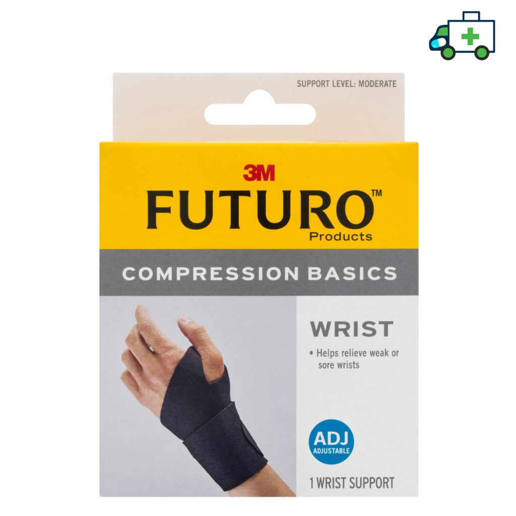 3M Futuro ฟูทูโร่ อุปกรณ์พยุงข้อมือ แบบปรับกระชับได้ รุ่นเบสิค [Plife ...