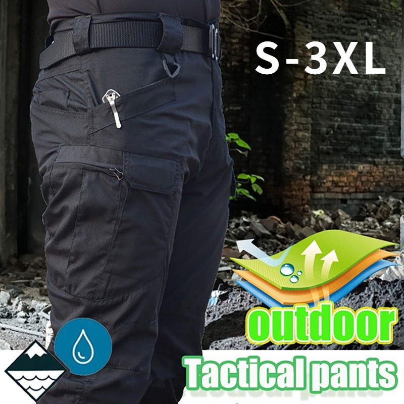 IX9/IX7 กางเกงยุทธวิธีผู้ชาย กางเกงยุทธวิธีกันน้ำ กางเกง tactical กีฬา ...