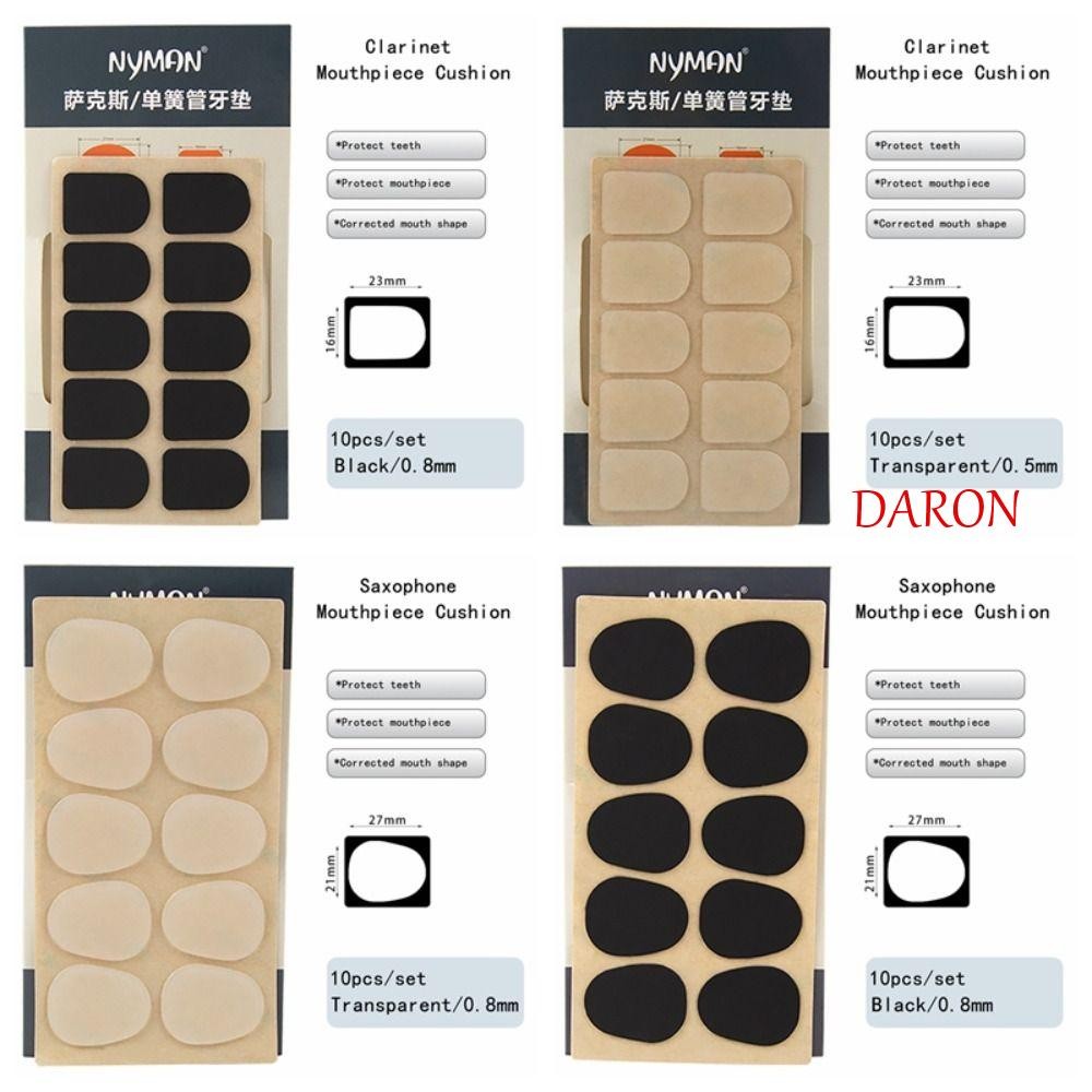 DARON Sax Mouthpiece Cushion,ซิลิโคนPads Mouthpieceแพทช์Sax Mouthpieceแพทช์,โซปราโนคลาริเน็ตแซก ...