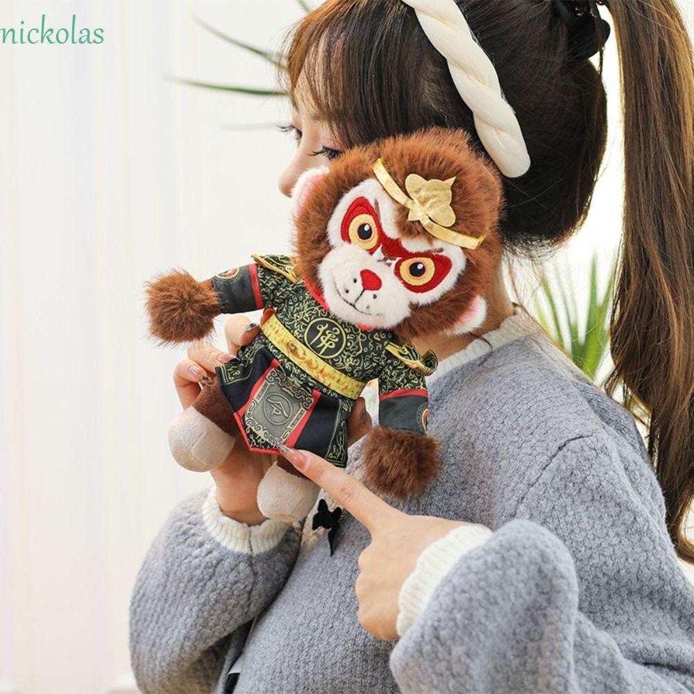 NICKOLAS Sun Wukong ตุ๊กตาตุ๊กตา, PP Cotton Soft Black Myth Wukong ...