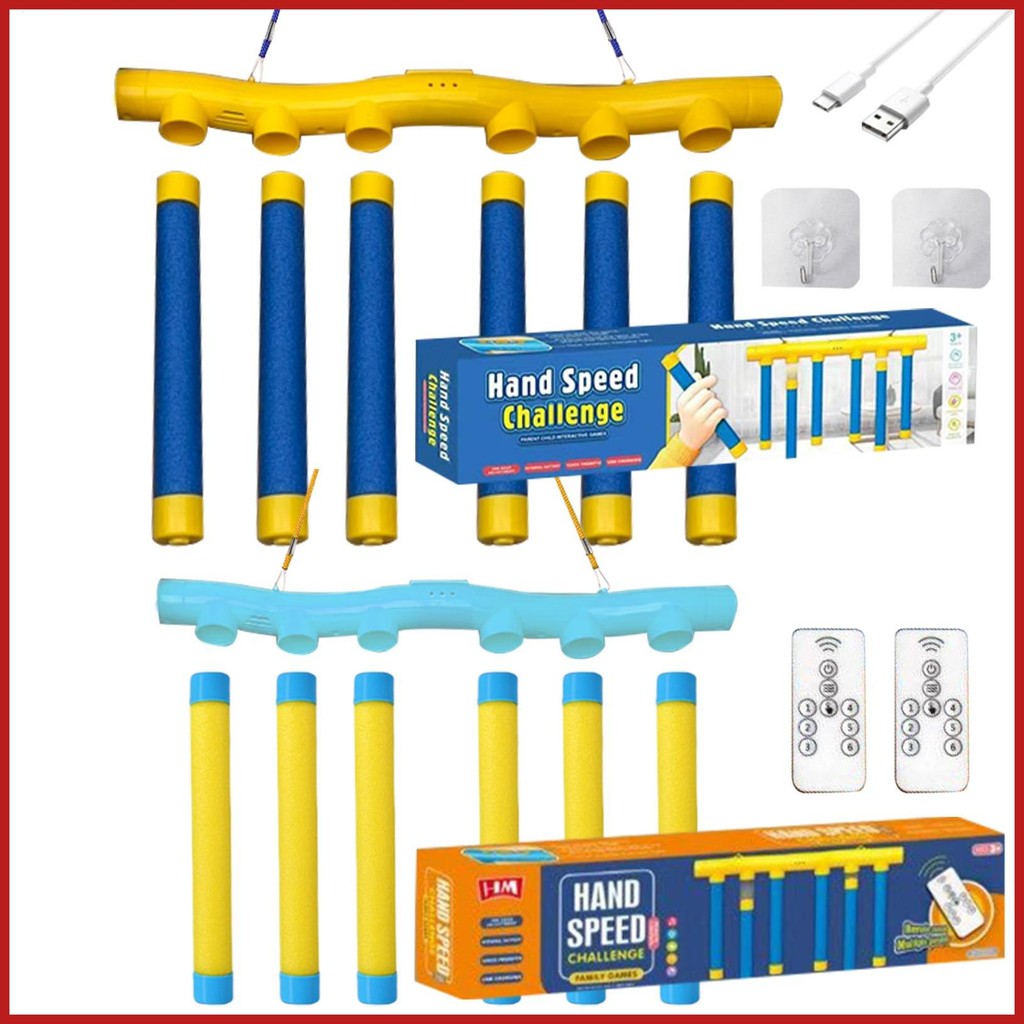 เกมท้าทาย Reflex Drop the Stick Game กิจกรรมเพื่อการศึกษา Reflex ...