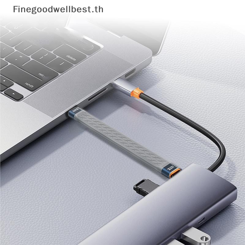 FBTH USB4 สายเคเบิลข้อมูลใช้งานร่วมกับ Thunderbolt 3 4 40Gbps USB C ถึง Type C สายสั้น 240W ...