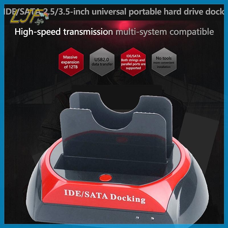 Ljf Dual-purpose Serial และ Parallel Port Mobile Hard Disk Base Multi ...