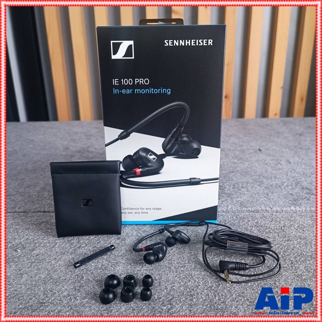 ฟรีค่าส่ง Sennheiser IE-100 PRO หูฟัง IN EAR สีดำ หูฟังอินเอียร์ ...