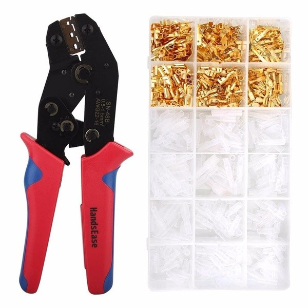 Crimping เครื่องมือคีม Terminal Ferrule Crimper Wire Hand ชุดเครื่องมือ ...