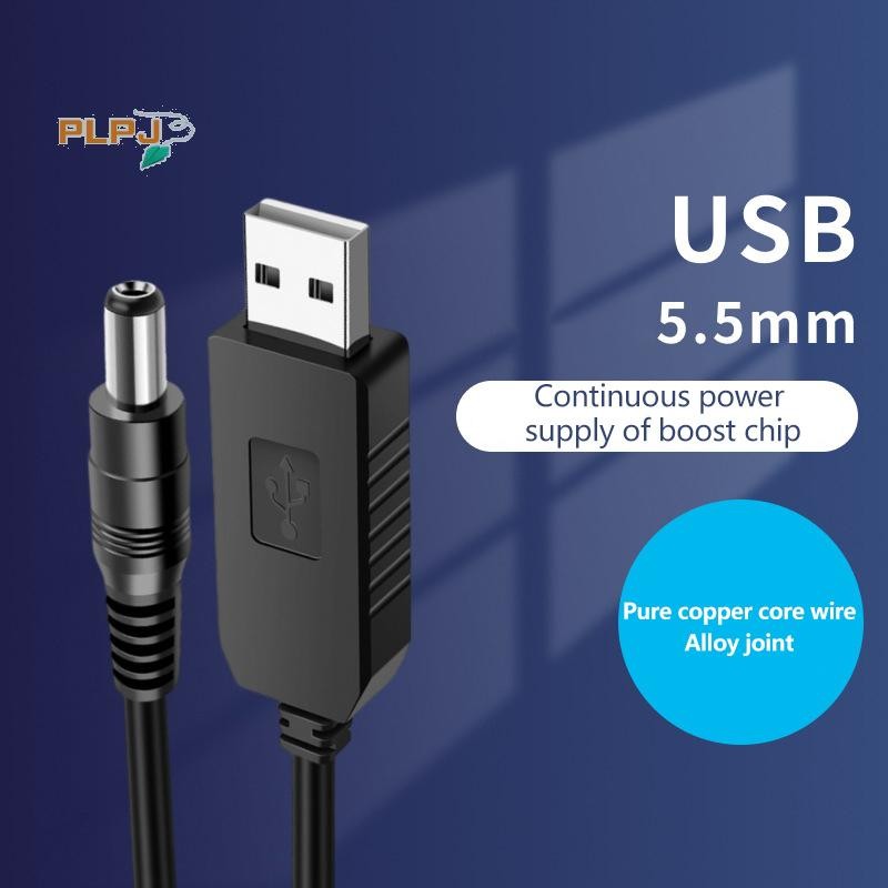 Plpj USB Power Boost Line Step UP โมดูล USB Converter 5V 9V 12V Router ...