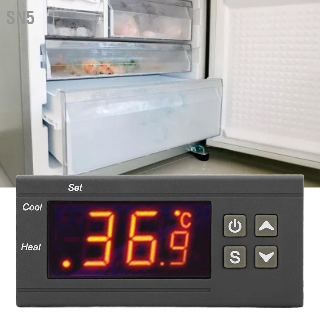 SN5 STC 1000 Temperature Controller Digital Thermostat Control Module ...