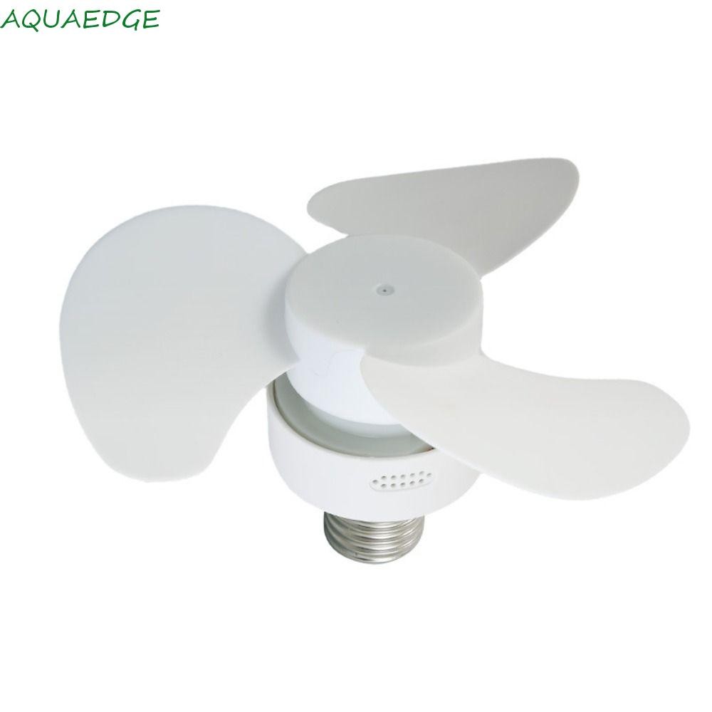Aquaedge E27 พัดลมปากสกรู, พัดลมเพดานขนาดเล็กเสียงรบกวนต่ํา 5W, MIni ABS ลมแรงประหยัดพลังงาน USB ...