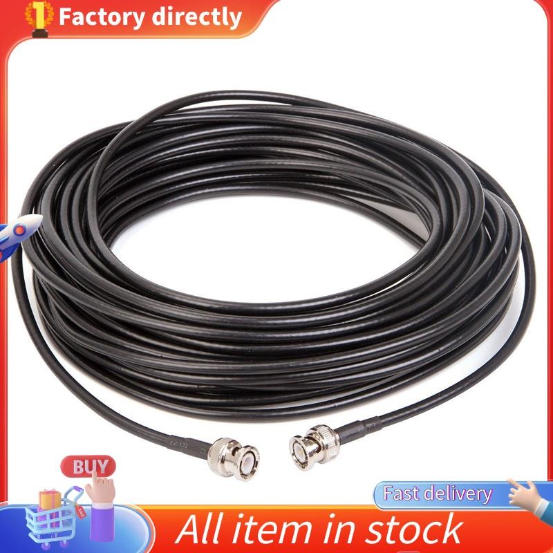 5 เมตร BNC สาย RG-58 BNC ชาย BNC ชายสาย Coaxial Rg58A/U 50Ohm RF อะแดปเตอร์สายต่อ | Shopee Thailand