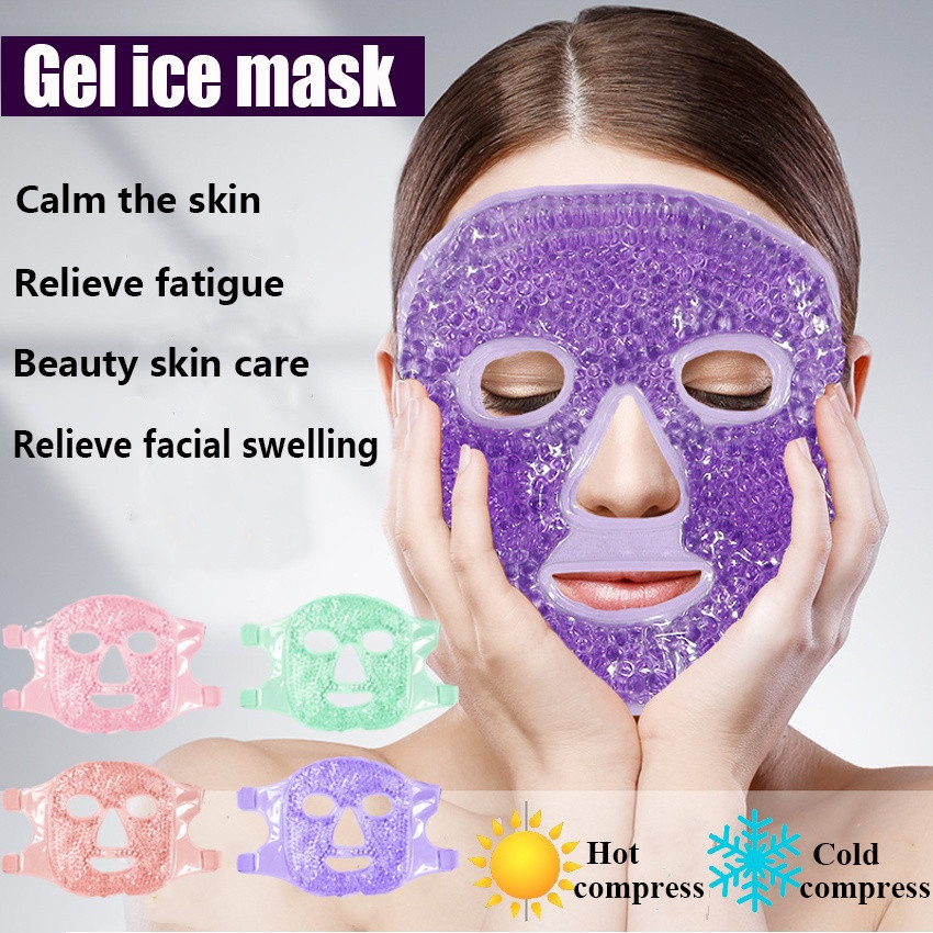 เจล Ice Pack Face Mask Cold and Hot Pack Cool Down To Remove Enema Ice ...